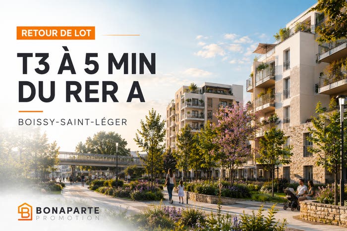 Boissy-Saint-Léger, De Gaulle : Maison 3 pièces à vendre