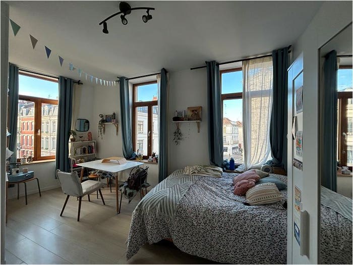 Appartement 1 pièce à Lille, Centre-ville, Euralille, à louer