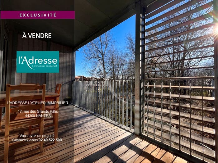 Nantes, Nantes Erdre, La Beaujoire, Saint-Joseph de Porterie - Appartement 4 pièces à vendre