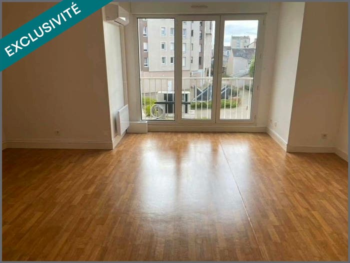 Appartement 3 pièces à vendre - Châteauroux, Centre-ville, Les Marins