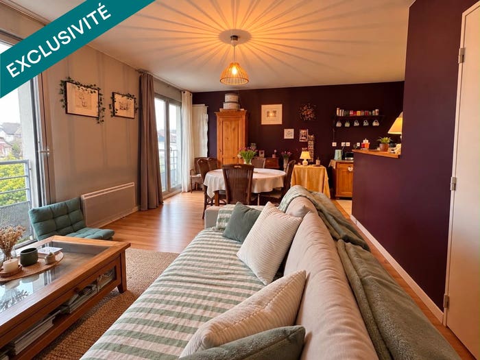Valenciennes, Nungesser, La Briquette, Fb de Cambrai - Appartement 3 pièces à vendre
