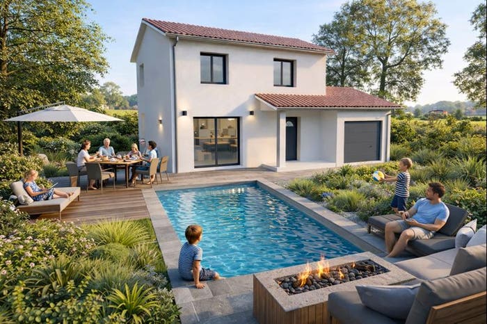 Maison 4 pièces à Valencin, à vendre