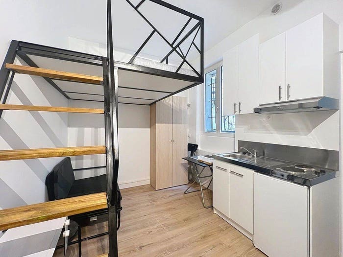 Appartement 1 pièce à louer - Amiraux-Simplon-Poissonniers, Paris 18ème arrondissement