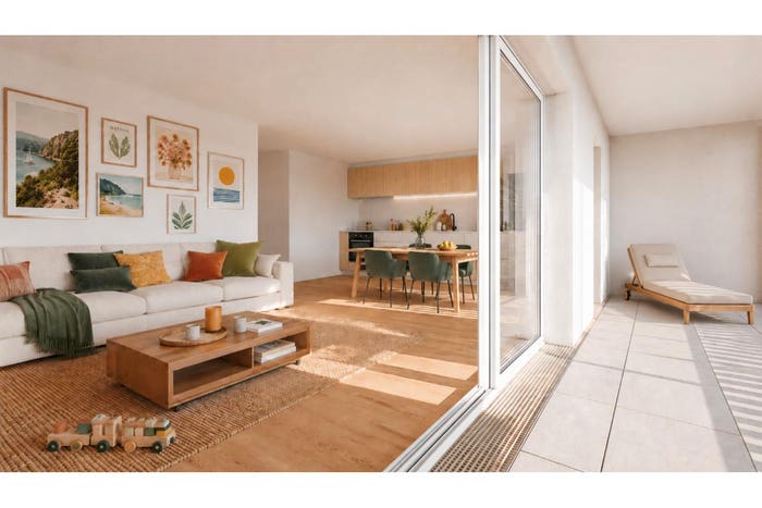 Appartement 5 pièces à Aubervilliers, Paul Bert, à vendre