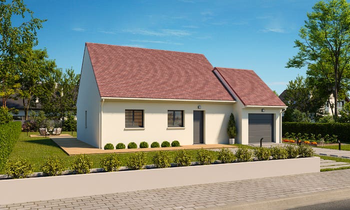 Bréval - Maison 3 pièces à vendre
