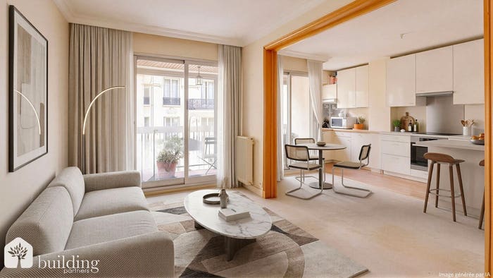 Appartement 2 pièces à Paris 16ème, Muette-Nord, Trocadéro, à vendre