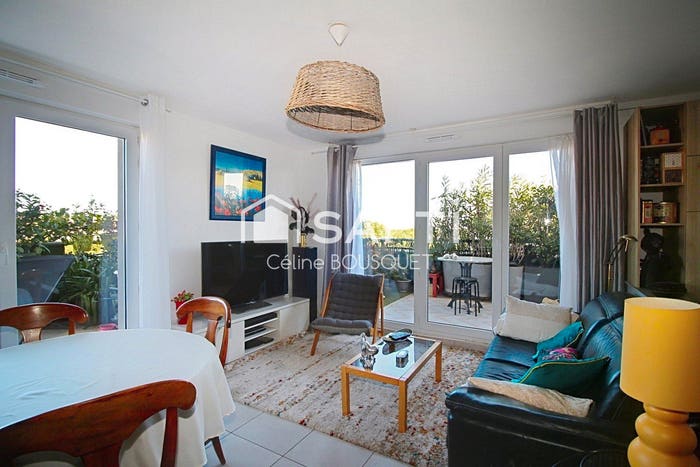 Nîmes, Terres de Rouvière, L'Eau Bouillie : Appartement 3 pièces à vendre