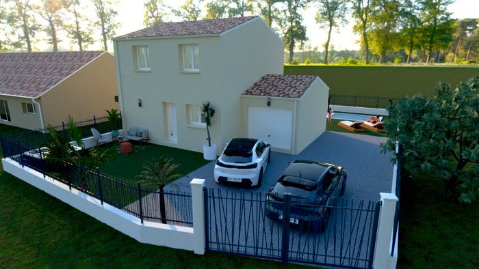 Saint-Thibéry - Maison 4 pièces à vendre