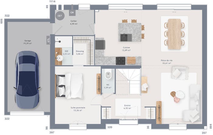 Maisons à vendre et appartements à louer - 3