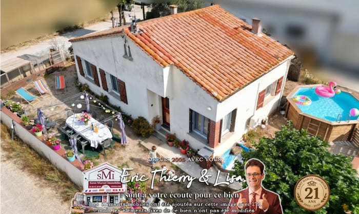 Maison 4 pièces à vendre à Saint-Nazaire-d'Aude