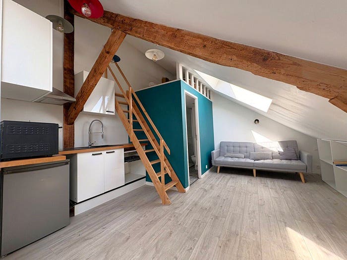 La Boissière, Chauvinière, Santos Dumont, Nantes : Appartement 1 pièce à louer