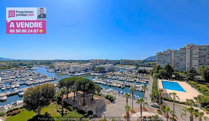 Appartement 3 pièces à vendre à Mandelieu-la-Napoule, La Napoule