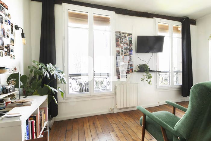 Paris 18ème, Montmartre, Sacré Coeur, Abbesses : Appartement 1 pièce à vendre