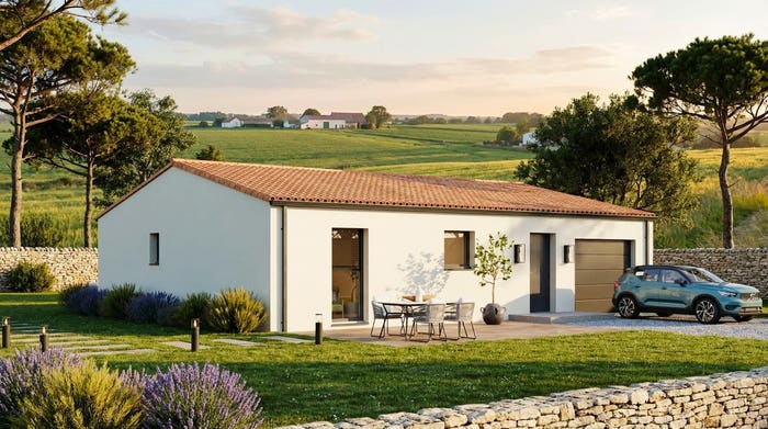 Saint-Médard-d'Aunis : Maison 4 pièces à vendre