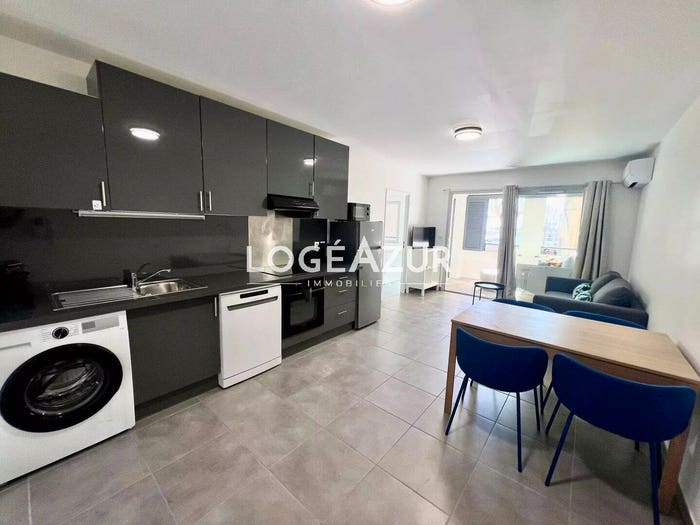 Appartement 2 pièces à louer - Gabelle-Courcettes-Les Clos, Vallauris