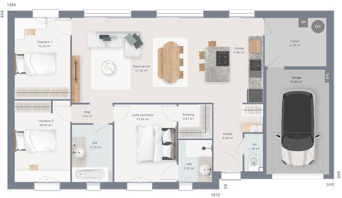 Maisons à vendre et appartements à louer - 3