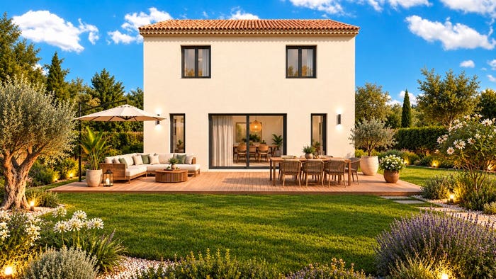 Maison 4 pièces à Saint-Vallier-de-Thiey, à vendre