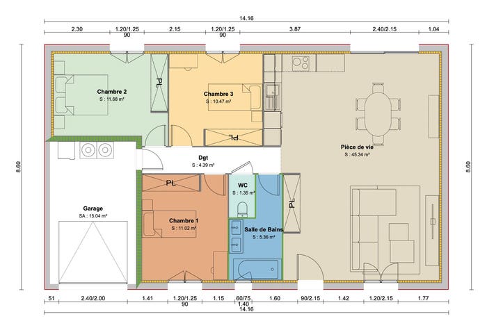 Maisons à vendre et appartements à louer - 3