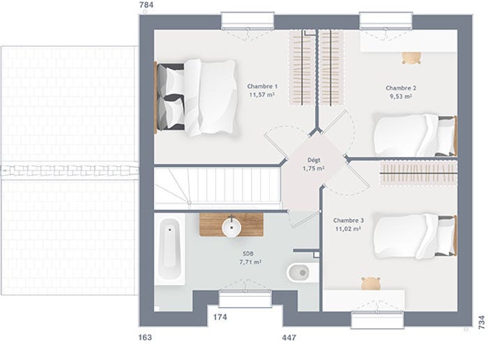 Maisons à vendre et appartements à louer - 3