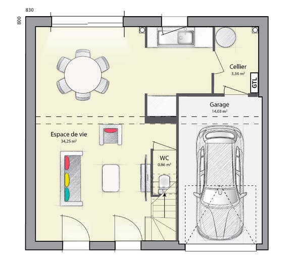 Maisons à vendre et appartements à louer - 2