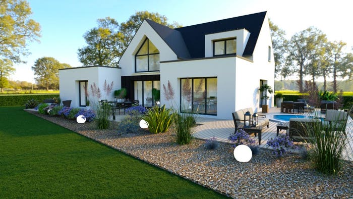 Maison 4 pièces à Pleugueneuc, à vendre