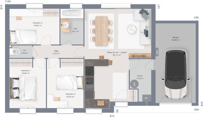 Maisons à vendre et appartements à louer - 2