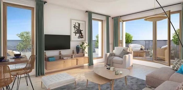 Gennevilliers, Les Agnettes - Maison 5 pièces à vendre