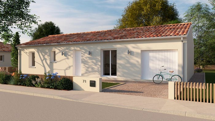 Maison 4 pièces à Gourdon, à vendre