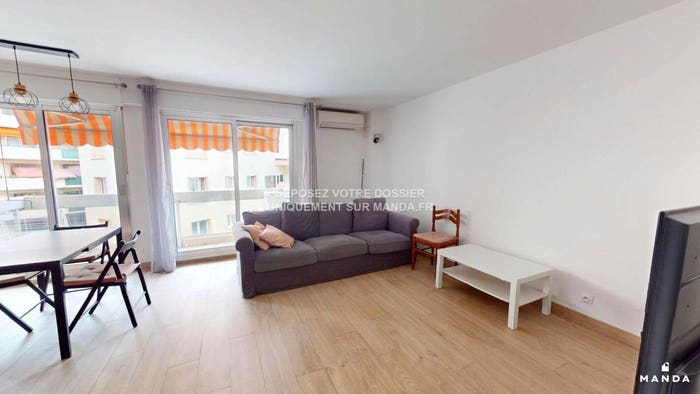 Juan-les-Pins, Antibes : Appartement 3 pièces à louer