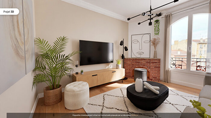 Appartement 3 pièces à vendre - La Garenne-Colombes