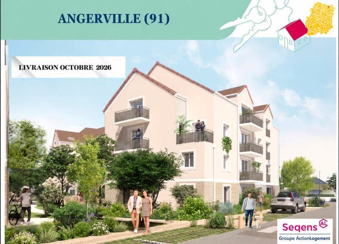 Angerville - Appartement 3 pièces à louer