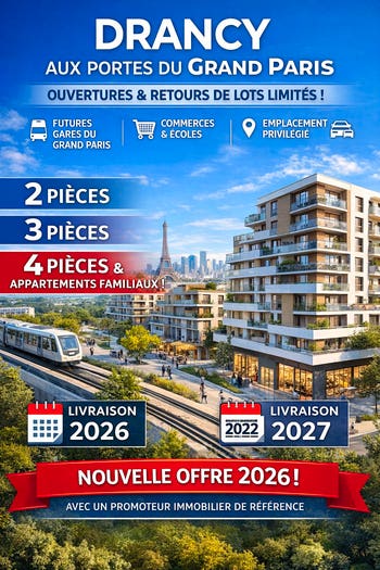 Drancy, Le Petit Drancy : Maison 3 pièces à vendre