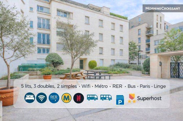 Appartement 3 pièces à louer - La Plaine-Stade de France, Saint-Denis