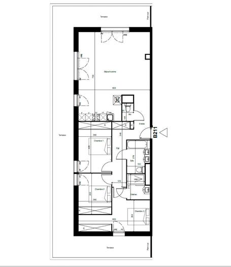 Appartement 4 pièces à vendre - Tournefeuille, Ecarts