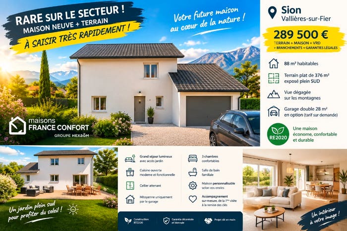 Rumilly, Centre-ville - Maison 4 pièces à vendre
