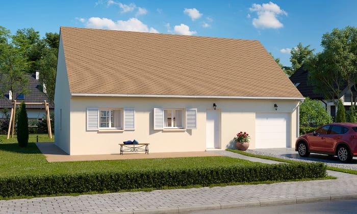 Jouy-sur-Eure : Maison 4 pièces à vendre