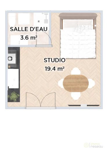 Appartement 1 pièce à vendre - Gonfaron