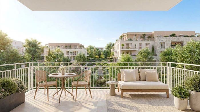 Appartement 3 pièces à vendre à Aix-en-Provence, Saint-Donat, Les Platanes
