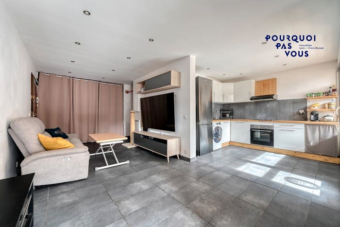 Appartement 2 pièces à Villeurbanne, Croix Luizet, à vendre
