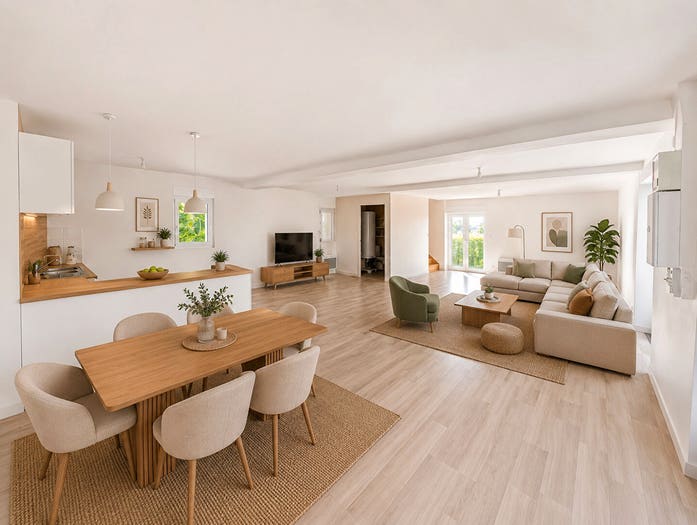 Maison 4 pièces à vendre - Avrillé, Ardenne, les Raffoux, Plateau de la Mayenne
