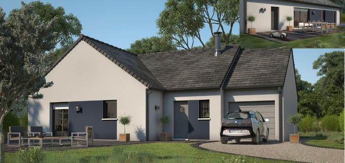 Maison 4 pièces à Courcebufs, Courceboeufs, à vendre