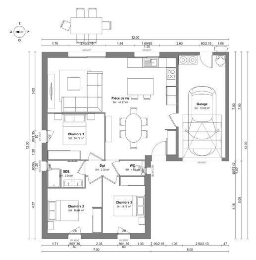 Maisons à vendre et appartements à louer - 3