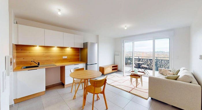 Appartement 2 pièces à Belair, Rodez, à louer