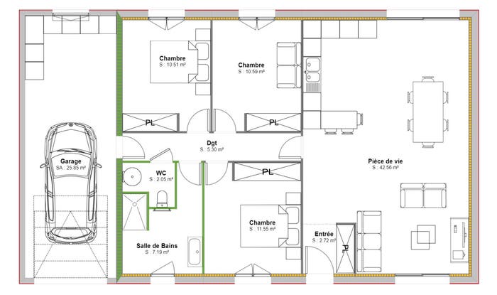 Maisons à vendre et appartements à louer - 3
