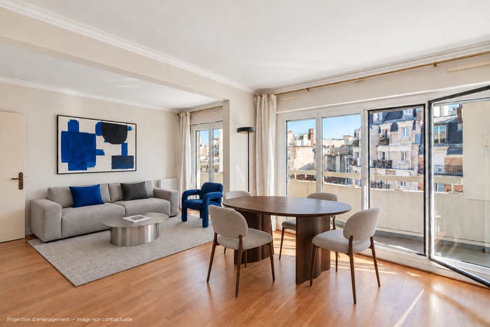 Appartement 6 pièces à vendre - Paris 18ème, Grandes Carrières, Clichy