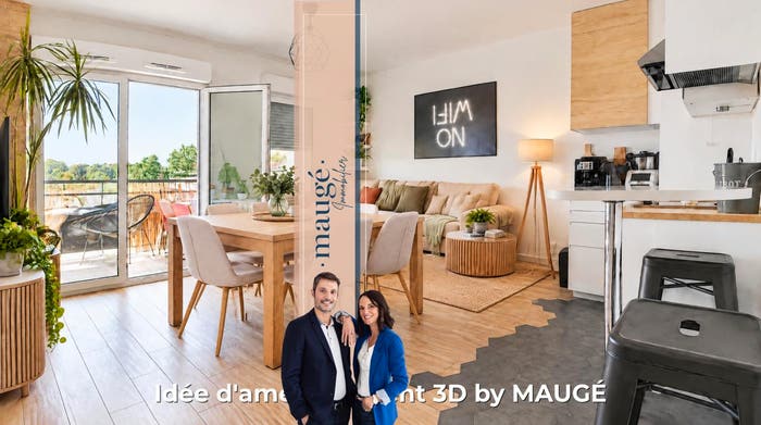 Saint-Symphorien-d'Ozon : Appartement 3 pièces à vendre