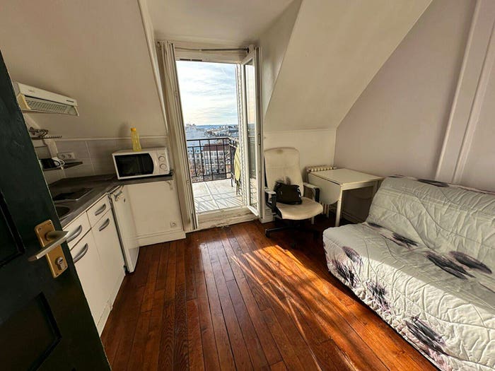 Auteuil Nord, Paris 16ème arrondissement - Appartement 1 pièce à louer