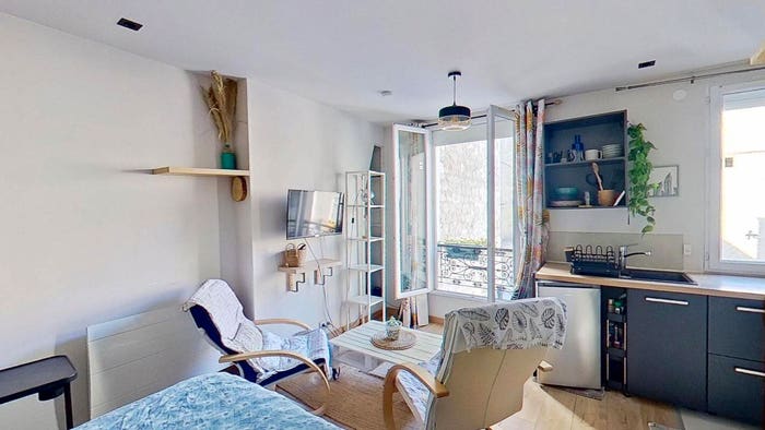 La Chapelle-Marx Dormoy, Paris 18ème arrondissement - Appartement 1 pièce à louer