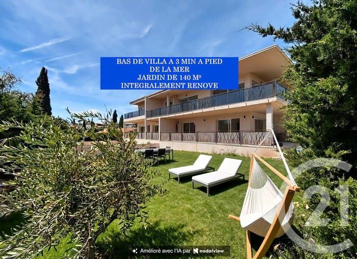 Bandol : Appartement 3 pièces à vendre