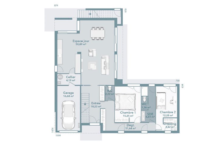 Maisons à vendre et appartements à louer - 2